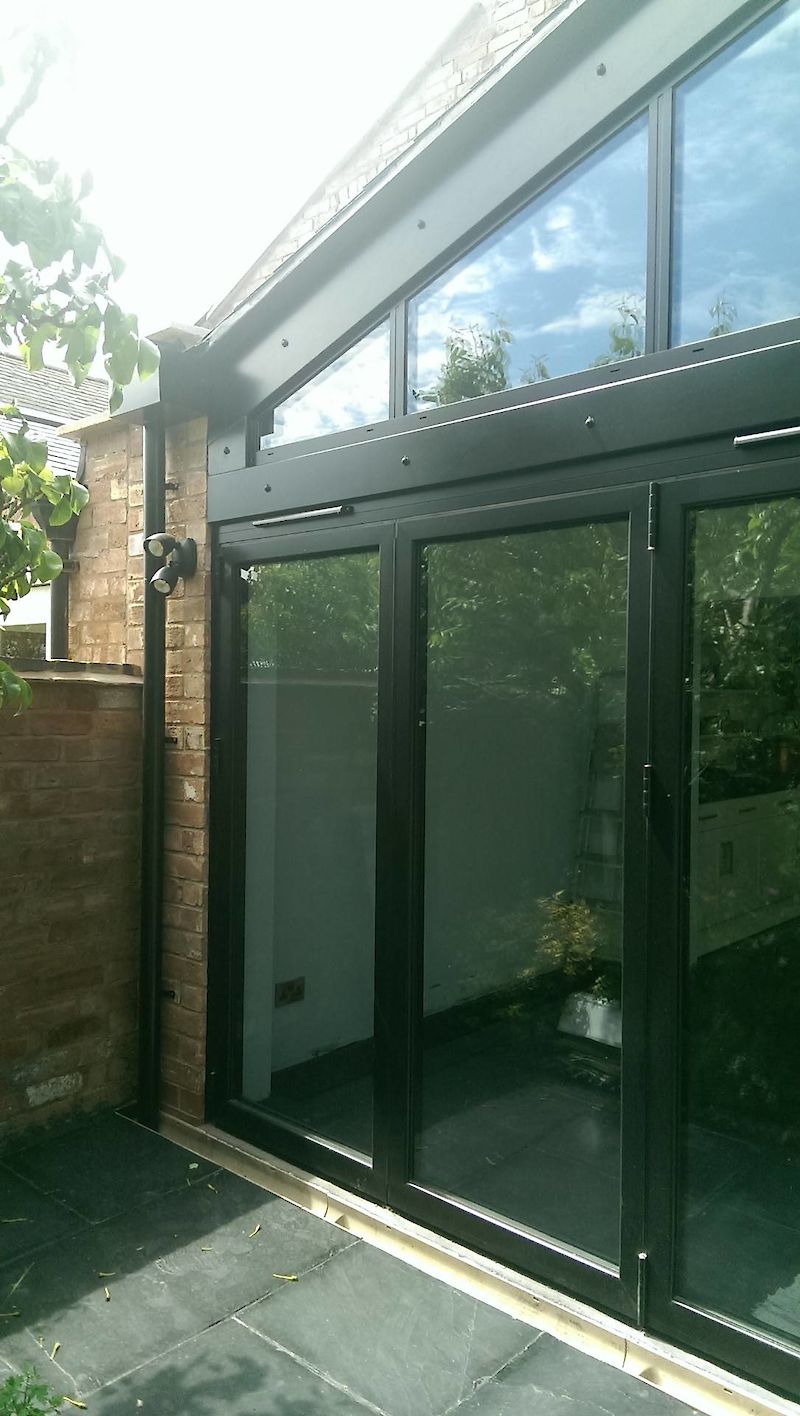 Aluminium Cladding of Steel Beams & Bespoke Rainwater Hoppers, Old Town ...